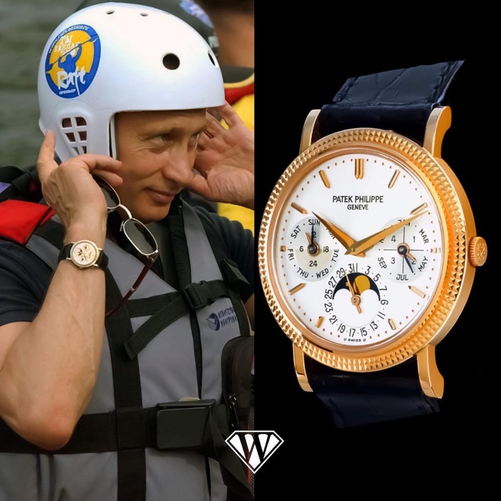 Vladimir Putin - Patek Philippe Moon Phase - Superwatchman.com