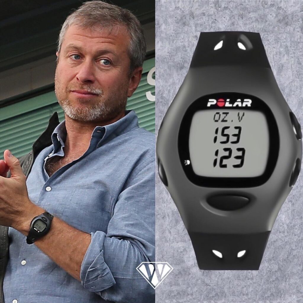 Roman Abramovich Polar Heartrate Pulse Watch - Superwatchman.com