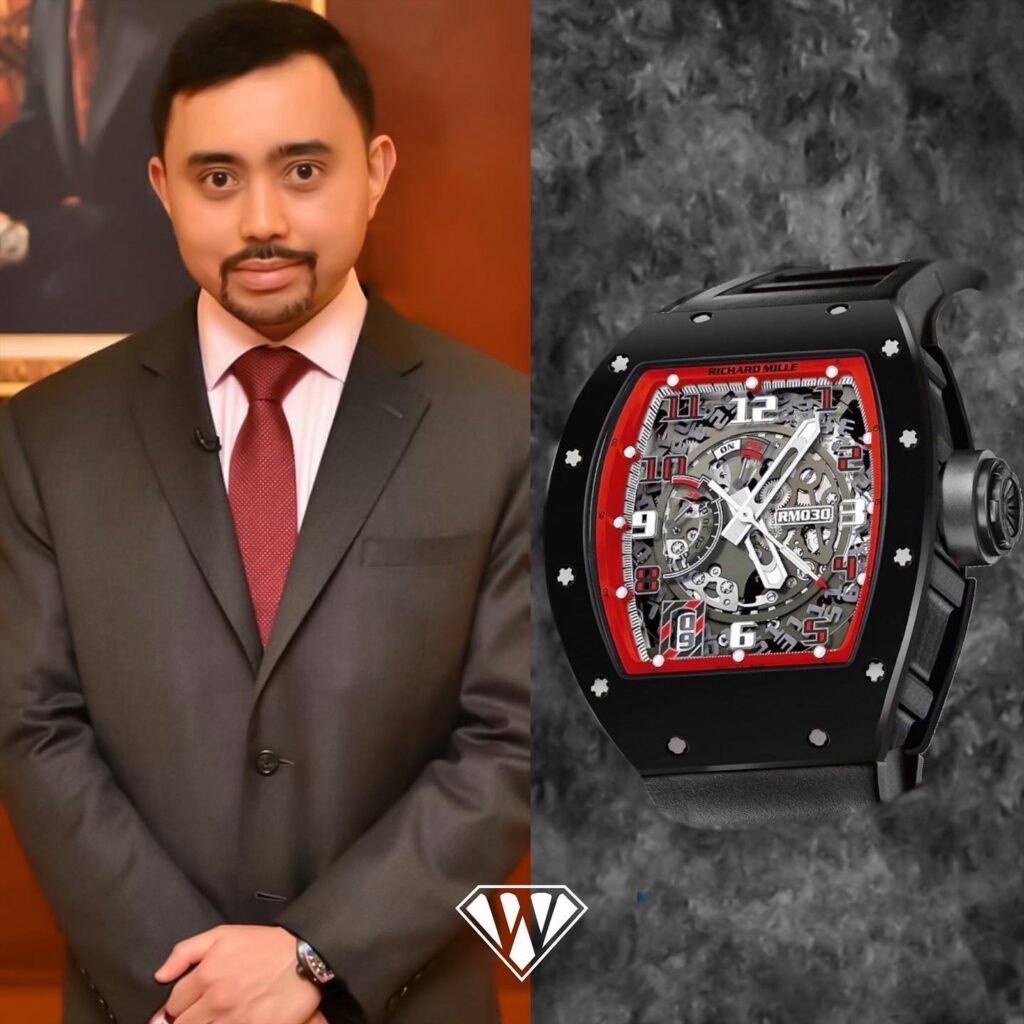 Prince of Brunei - Richard Mille "Black Dash" - Superwatchman.com