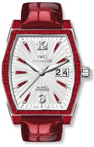 IWC - Da Vinci Automatic Midsize White Gold / Ruby / Silver