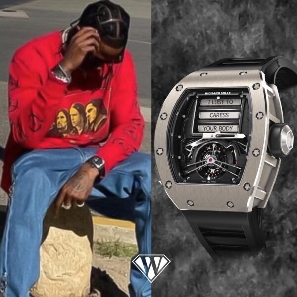 Travis Scott - Richard Mille RM69 "Erotic Tourbillon" - Superwatc