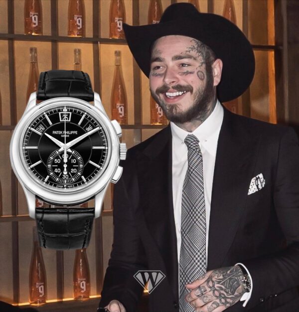 Rapper Post Malone - Patek Philippe Annual Calendar - Superwatchm