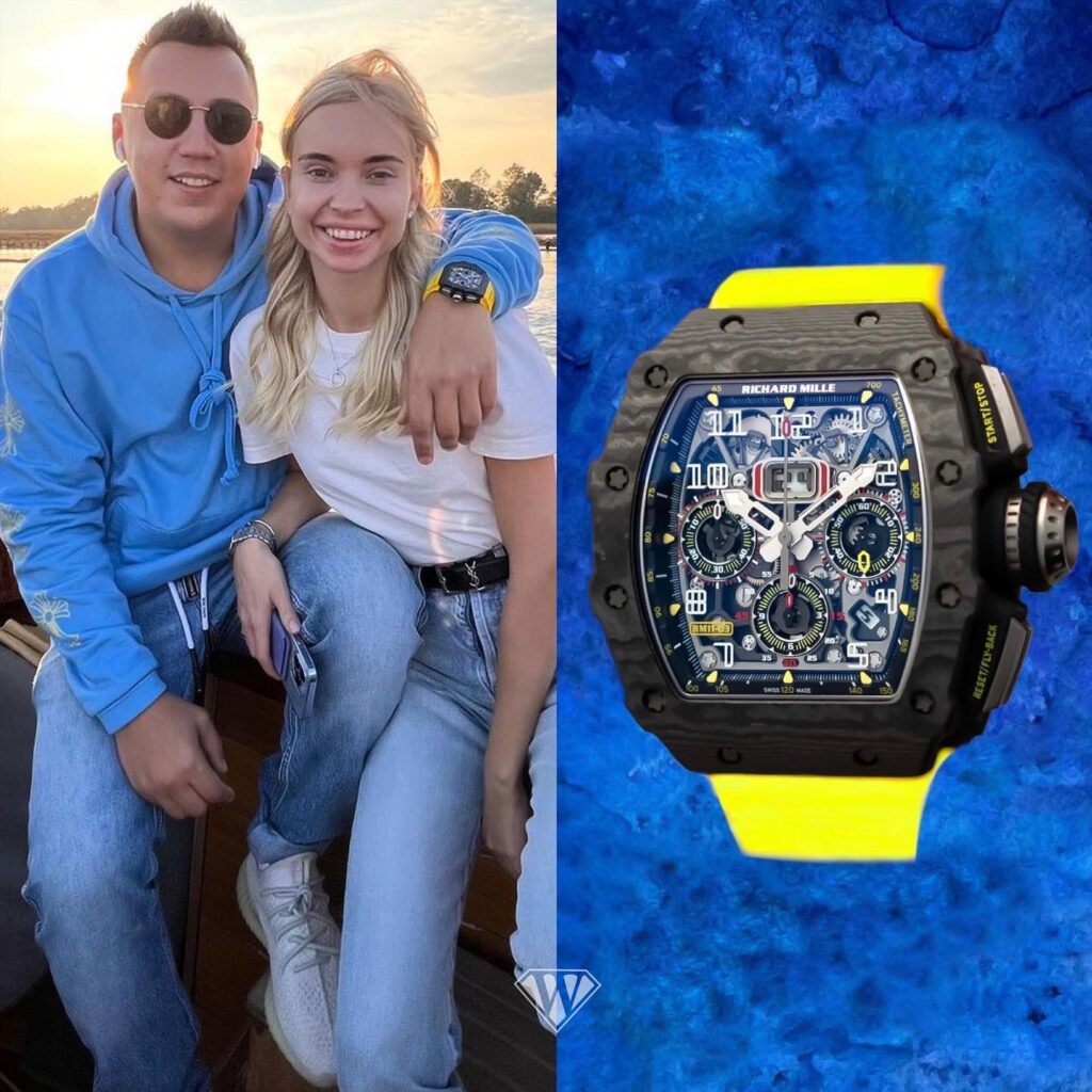 Dmitry Portnyagin - Richard Mille RM 11-03 Flyback Chronograph ...