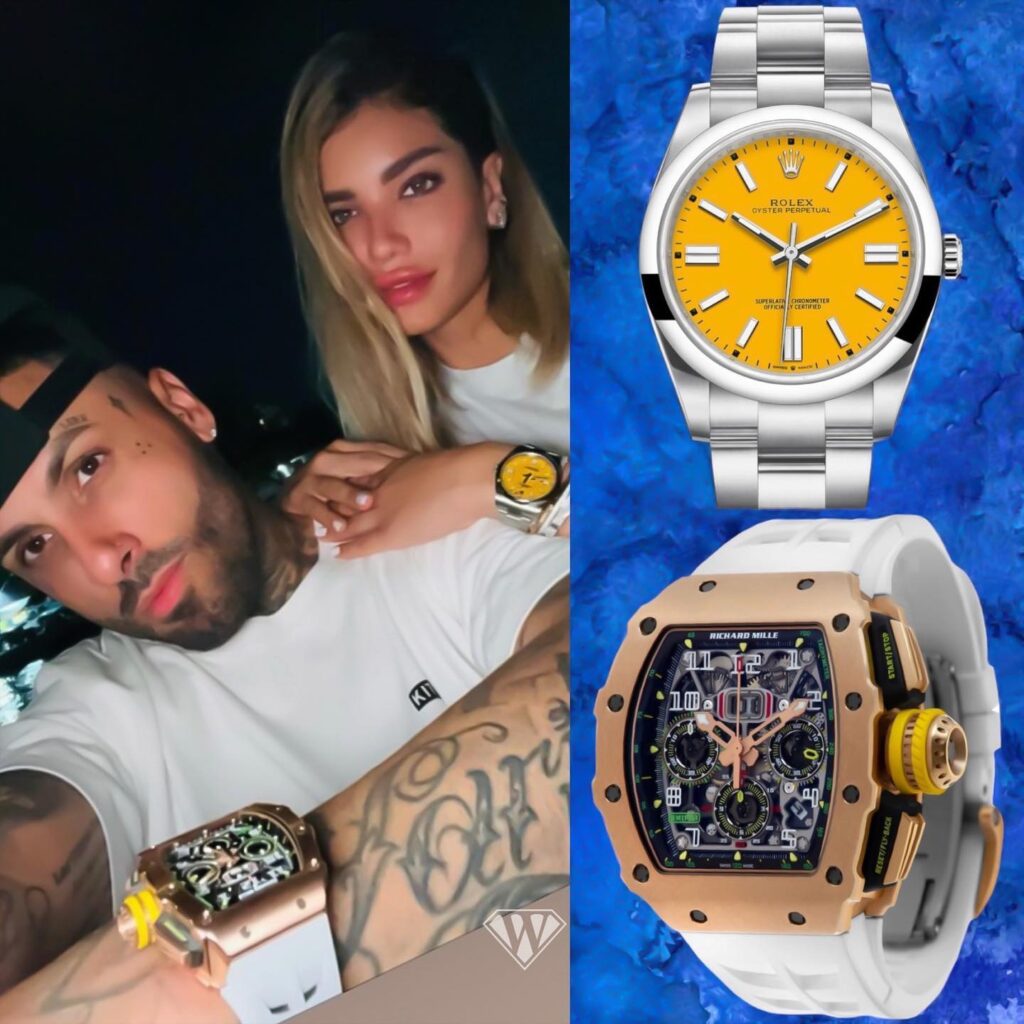 Nicky Jam - Richard Mille RM 11-03 Flyback Chronograph - Superwatchman.com