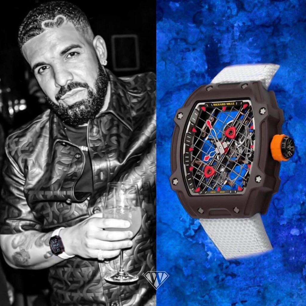 Drake - Richard Mille RM27-04 Rafael Nadal - Superwatchman.com