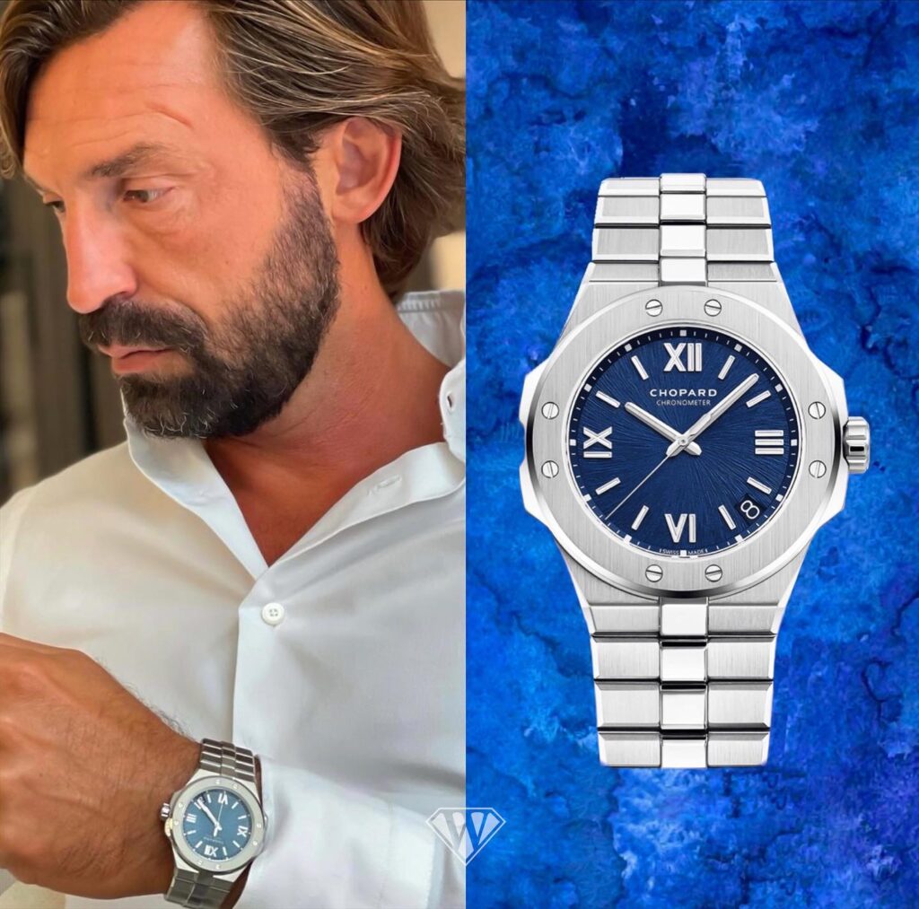 Andrea Pirlo - Chopard Alpine Eagle - Superwatchman.com
