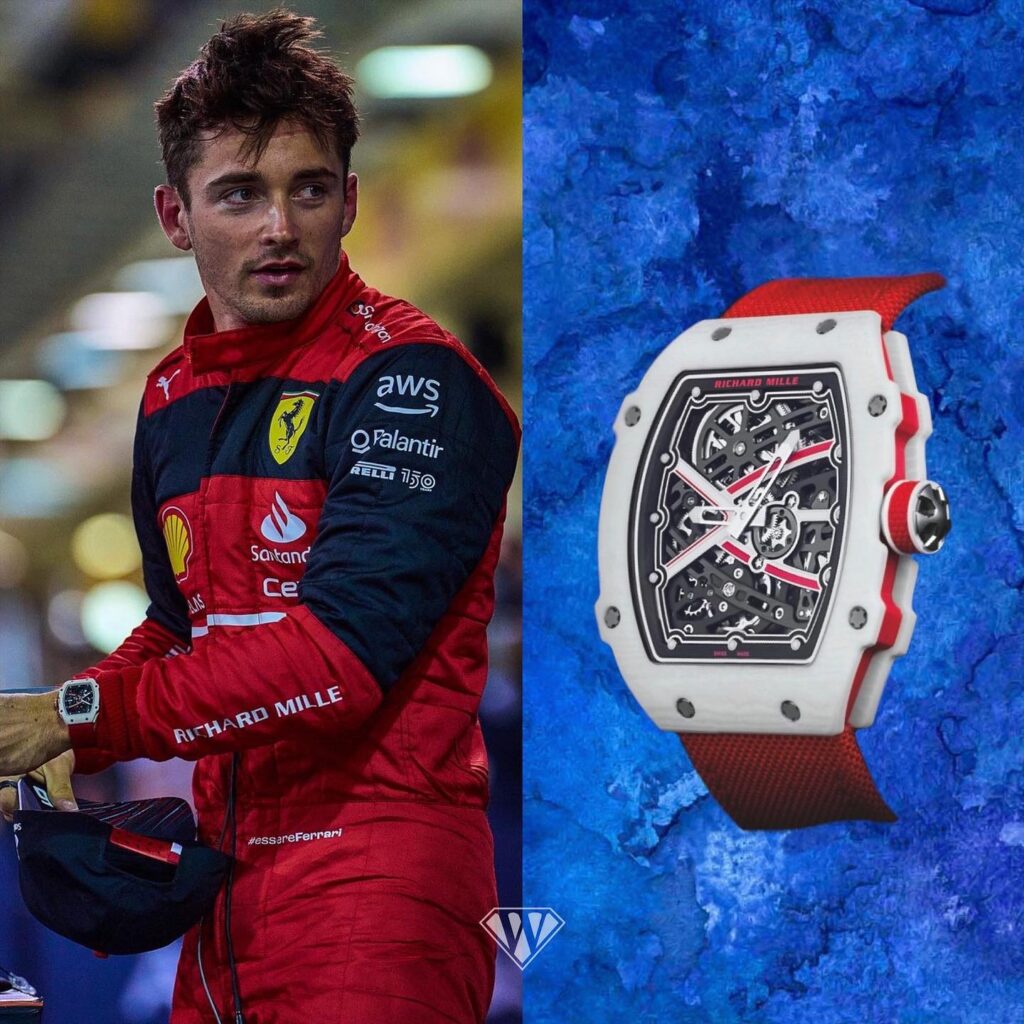 Charles Leclerc Richard Mille Charles Leclerc Superwatchman