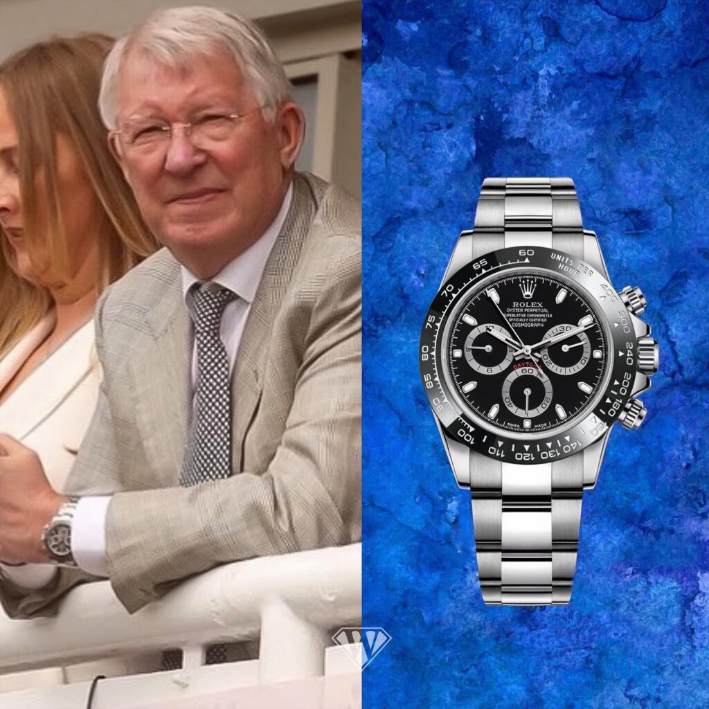 Sir Alex Ferguson - Rolex Cosmograph Daytona - Superwatchman.com