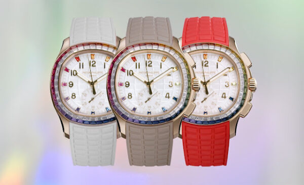 The New Patek Philippe Aquanaut Luce "Rainbow" Chronograph Watch ...