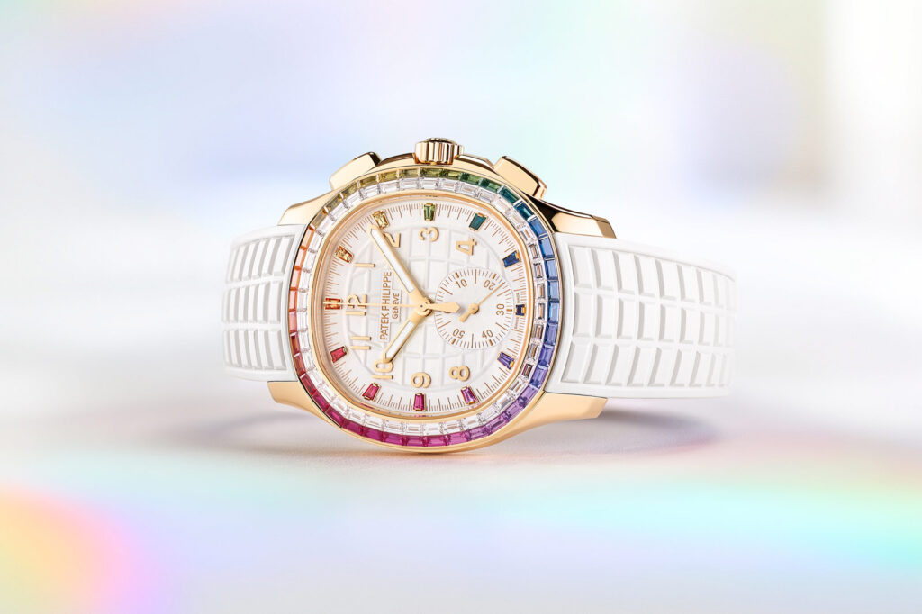 The New Patek Philippe Aquanaut Luce "Rainbow" Chronograph Watch ...
