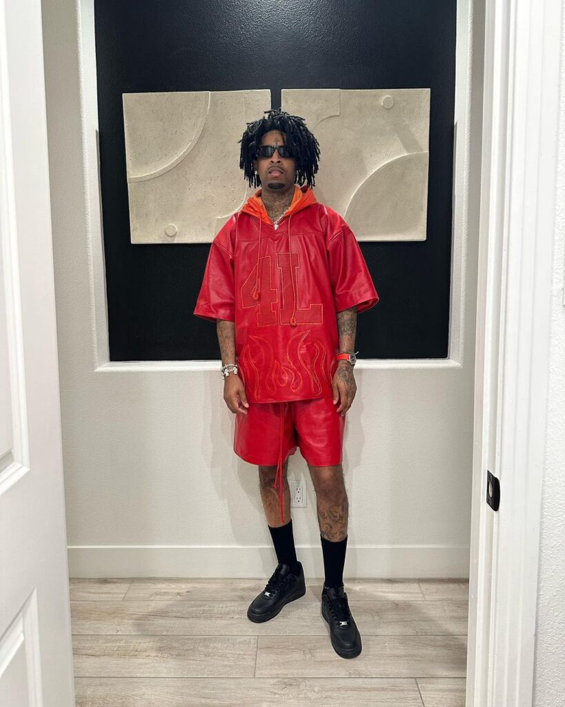 Rapper 21 Savage Rocks Limited Edition Patek Philippe Aquanaut ...