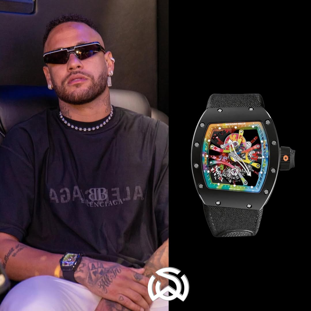 Neymar Jr. Makes a Bold Statement with the Limited Edition Richard ...